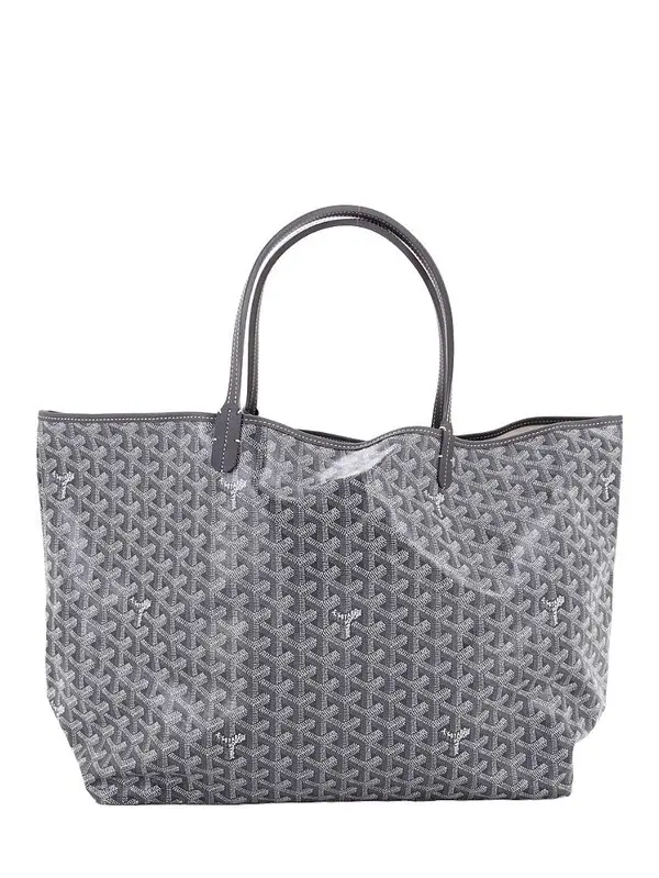 Goyard Gm Saint Louis Tote Coated Canvas - Gray