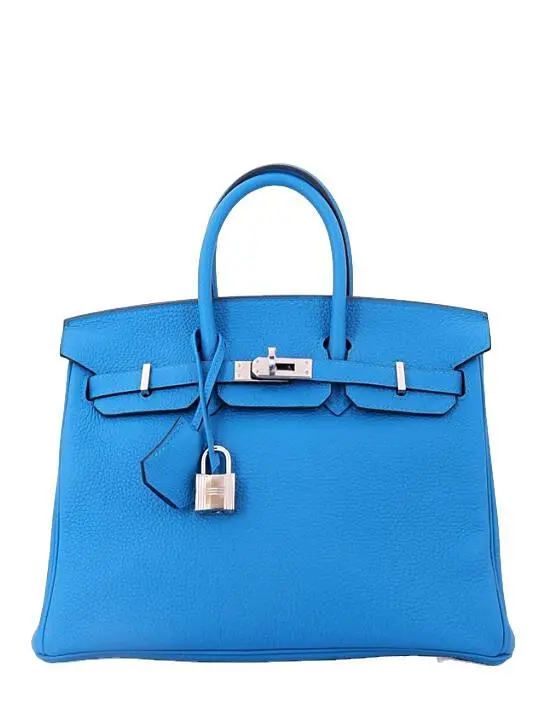 Hermès Birkin 25 Handbag - Bleu Zanzibar