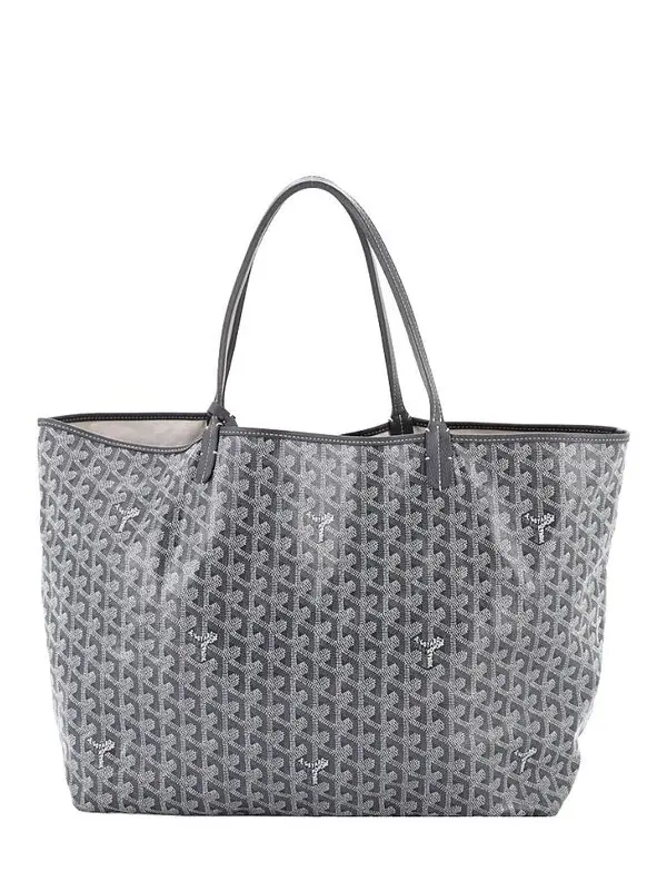 Goyard Gm Saint Louis Tote Coated Canvas - Gray