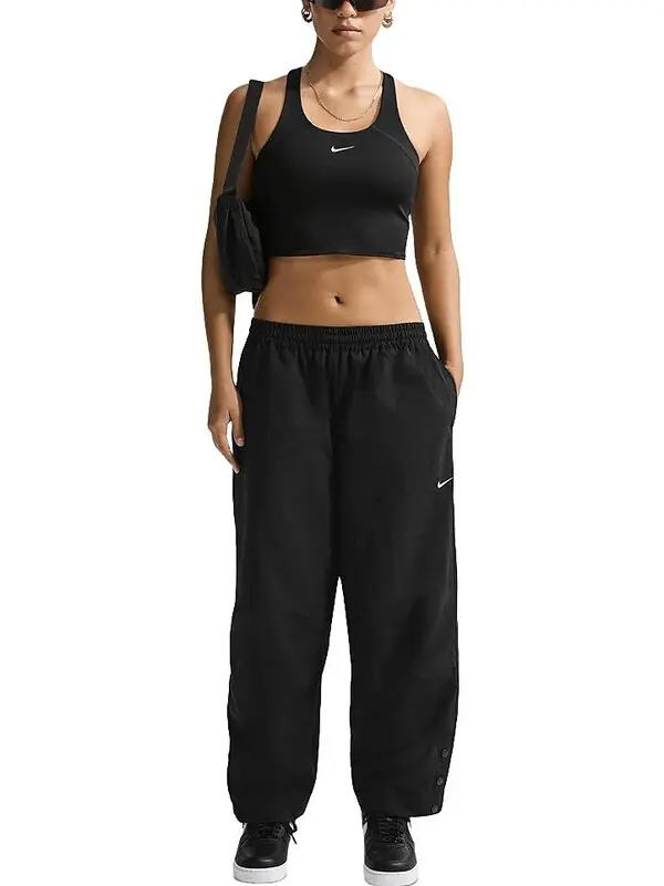 Nike Oversized High Waist Woven Pants - Black Sail