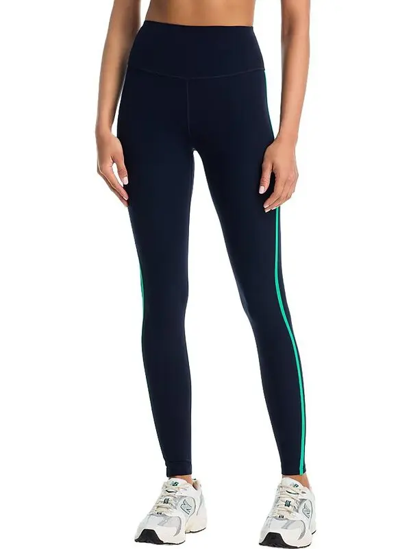 Splits59 Amber Airweight High Waist Pants - Indigo/spearmint