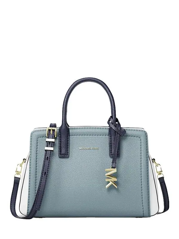 Michael Kors Leather Crossbody Bag - Chambray