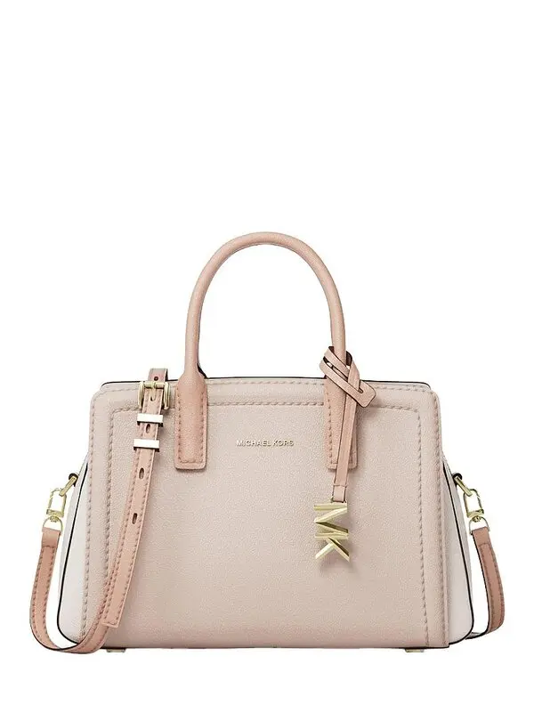 Michael Kors Leather Crossbody Bag - Soft Pink