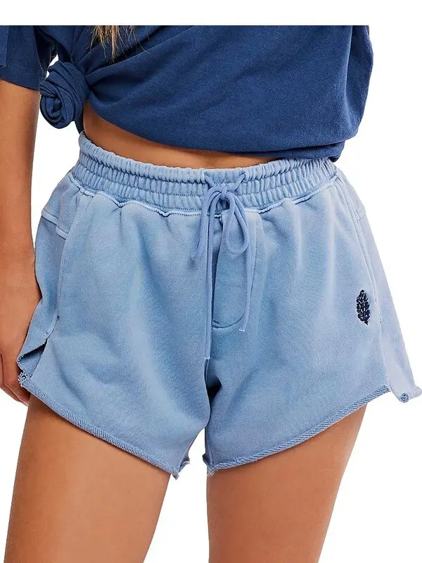 Free People Knockout Shorts - Dark Slate Combo