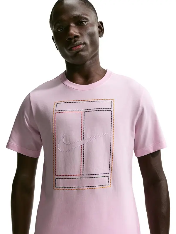 Nike Court Heritage T-shirt - Pink