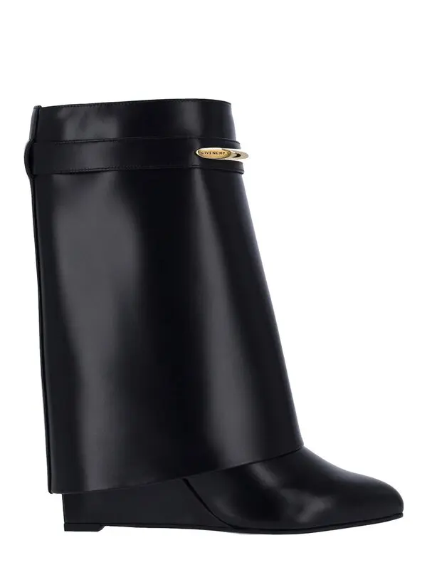 Givenchy Shark Pinch Ankle Boots - Black
