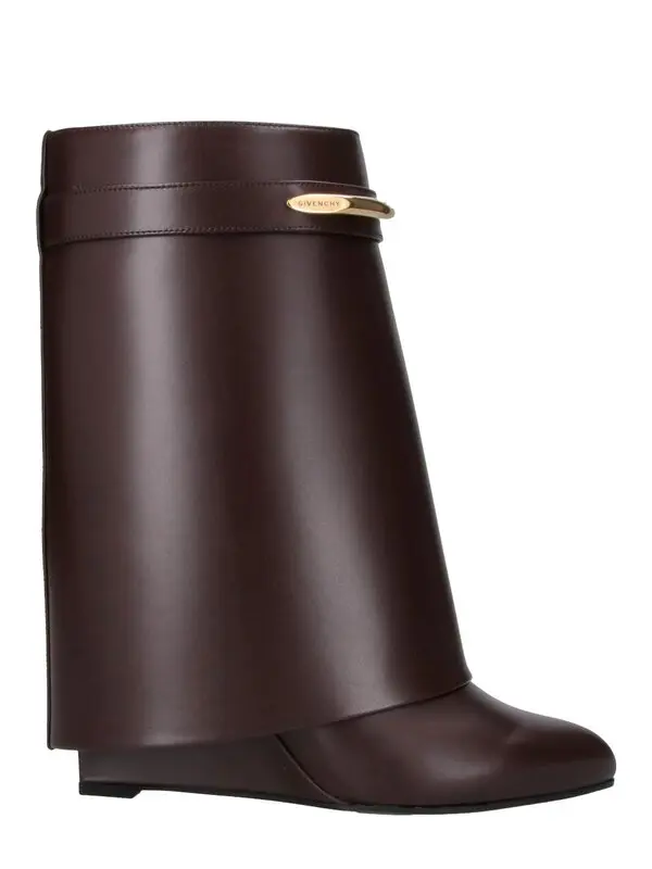 Givenchy Shark Pinch Ankle Boots - Brown