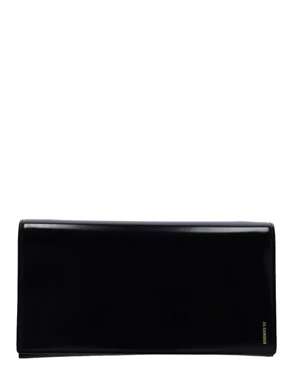 JIL SANDER File Shoulder Bag - Black