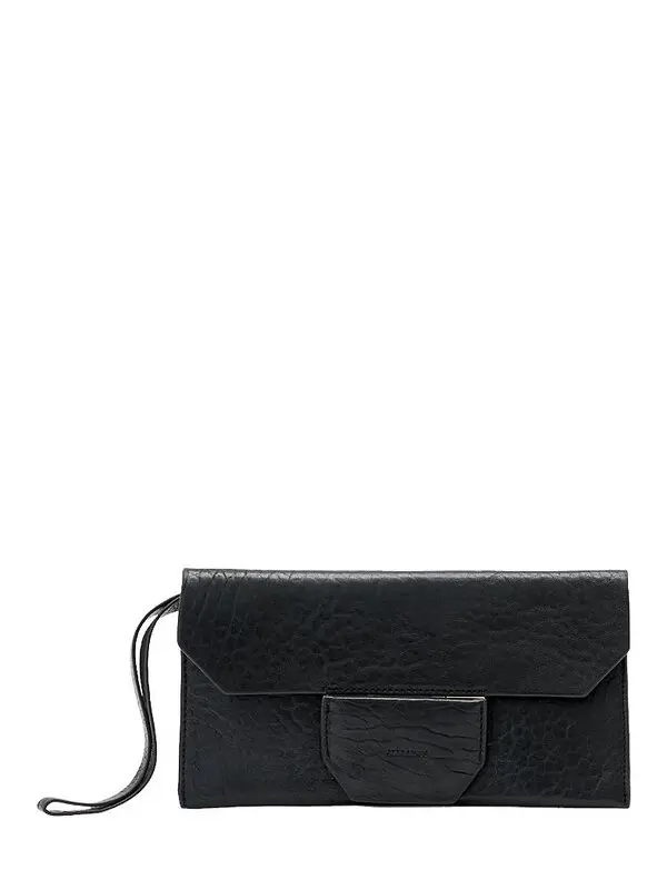 ALLSAINTS Ursa Leather Pouch - Black