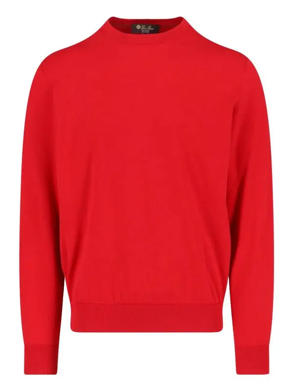 Loro Piana Ice Wish Sweater - Red