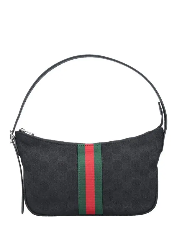 Gucci Lunetta Shoulder Bag - Black