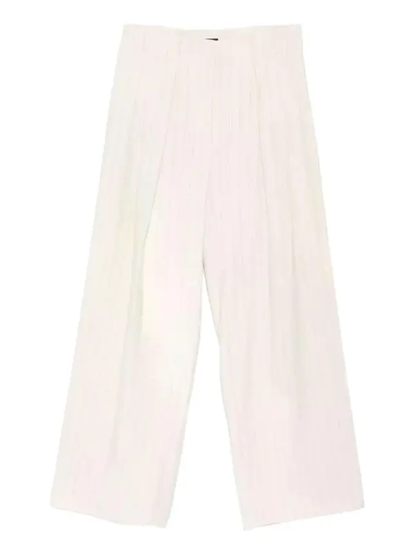 Liu Jo Stripe-patterned Trousers - Neutrals