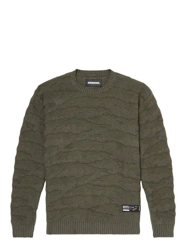 NEIGHBORHOOD Cotton Sweater - Green