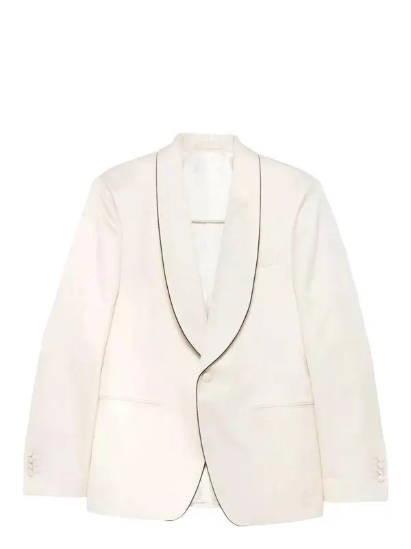 LARDINI Single-breasted Blazer - Neutrals
