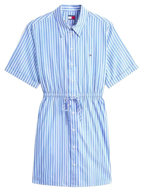 Tommy Hilfiger Striped Mini Dress - Blue