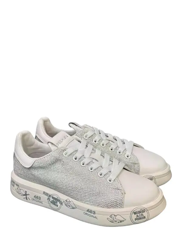 Premiata Belle Embellished Sneakers - Neutrals