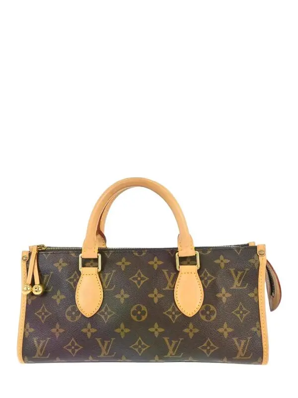 LOUIS VUITTON 2006 Popincourt Monogram Tote Bag - Brown