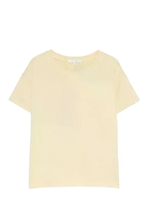 Rag & Bone Crew-neck T-shirt - Yellow