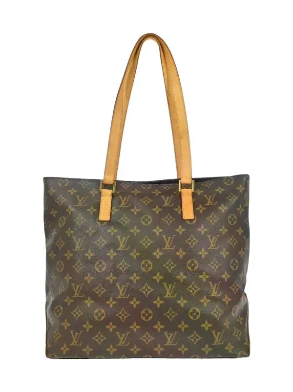 LOUIS VUITTON 2003 Monogram Tote Bag - Brown