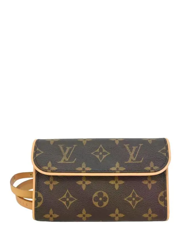 LOUIS VUITTON Xs Pochette Florentine Belt Bag Monogram 2005 - Brown