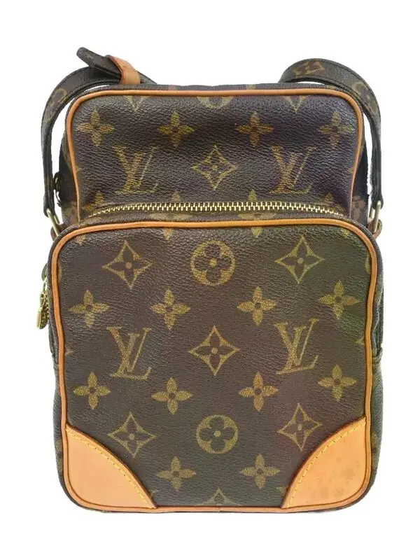 LOUIS VUITTON 2003 Amazon Monogram Crossbody Bag - Brown