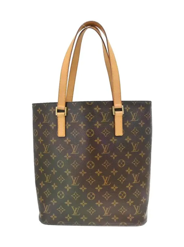LOUIS VUITTON 2004 Monogram Tote Bag - Brown