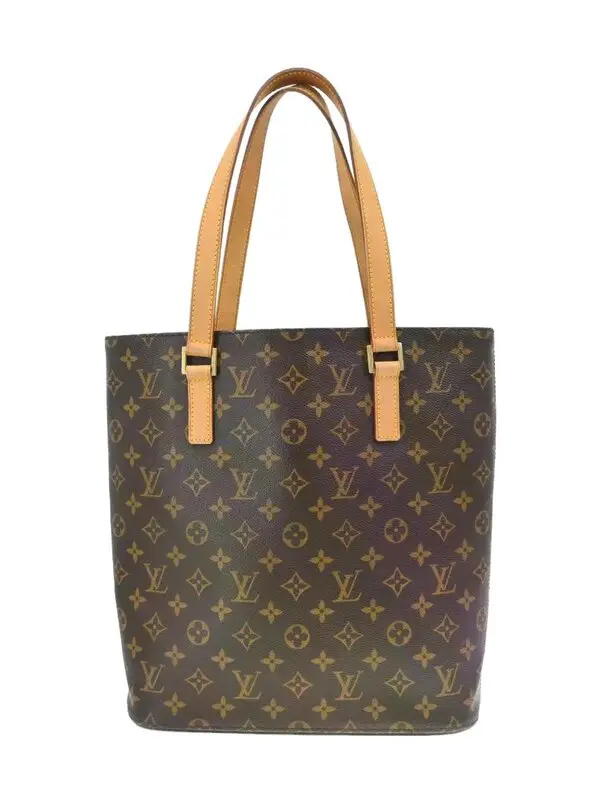 LOUIS VUITTON 2004 Monogram Tote Bag - Brown