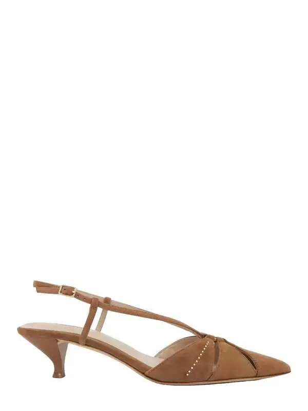 L'Agence Adavi Heeled Pumps - Brown
