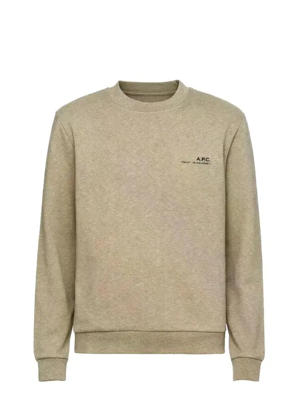A.p.c. Crew-neck Sweatshirt - Green