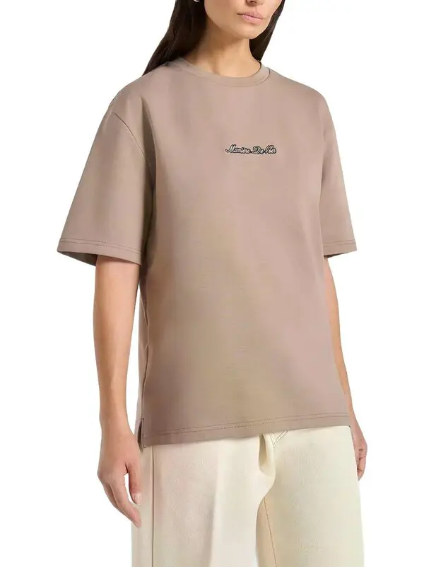 Manière De Voir Signature T-shirt - Neutrals