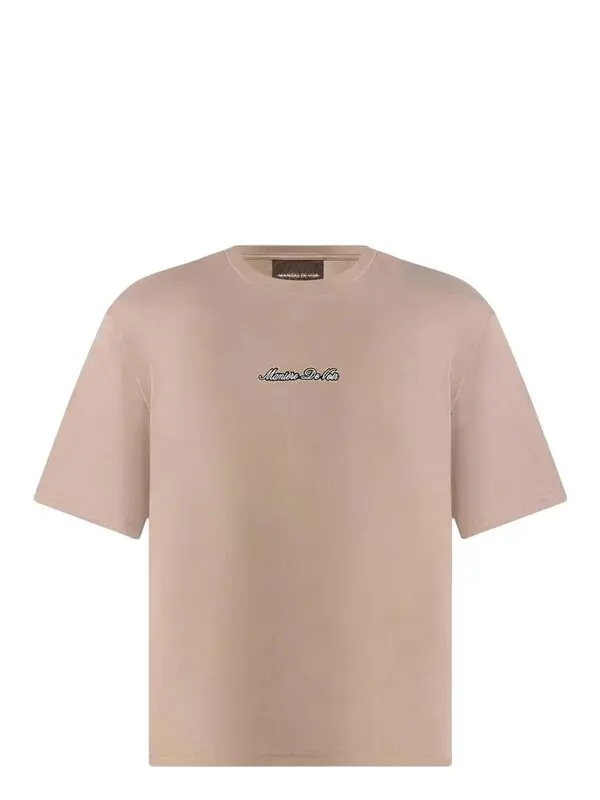 Manière De Voir Signature T-shirt - Neutrals