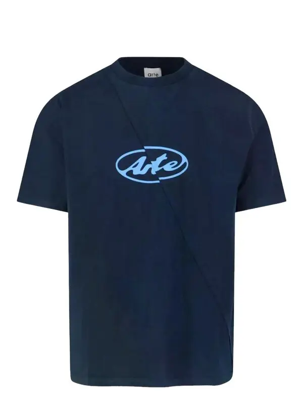 ARTE ANTWERP Circle Logo T-shirt - Blue