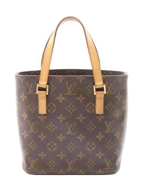 LOUIS VUITTON 2002 Monogram Vavin Pm Tote Bag - Brown