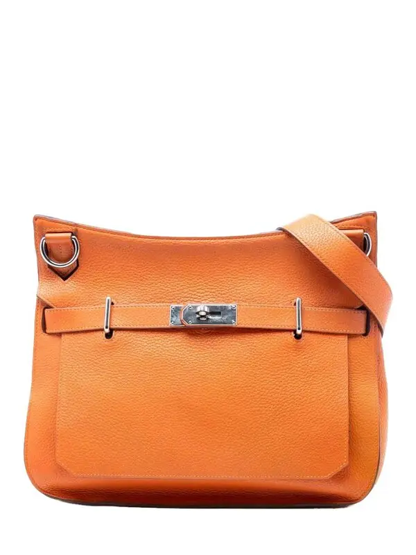 Hermès 2014 Jypsiere 34 Crossbody Bag - Orange