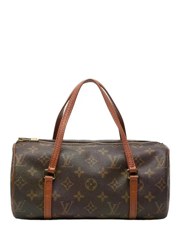 LOUIS VUITTON 1994 Monogram Papillon 26 Handbag - Brown