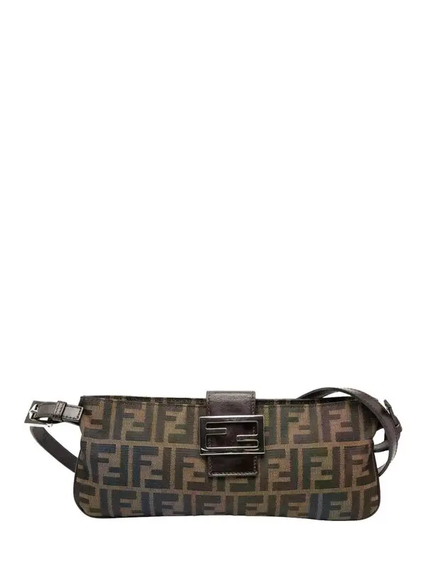 Fendi 20th Century Zucca Canvas Crossbody Bag - Brown