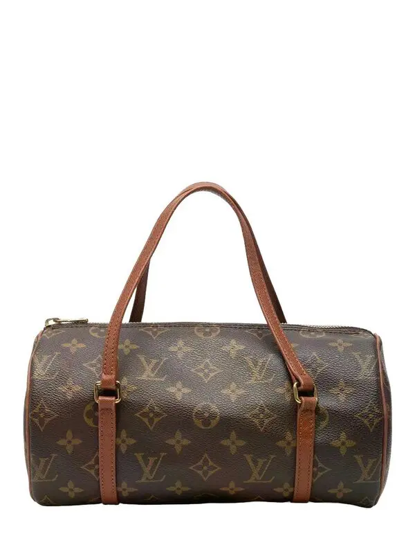 LOUIS VUITTON 1991 Monogram Papillon 26 Handbag - Brown