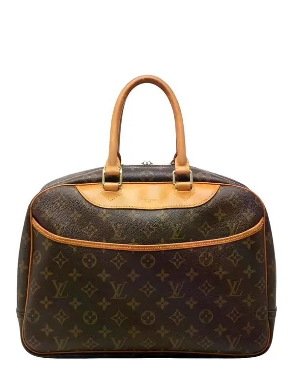 LOUIS VUITTON 1990-2015 Monogram Deauville Handbag - Brown