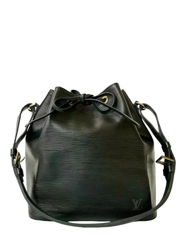 LOUIS VUITTON 1994 Epi Petit Noe Bucket Bag - Black