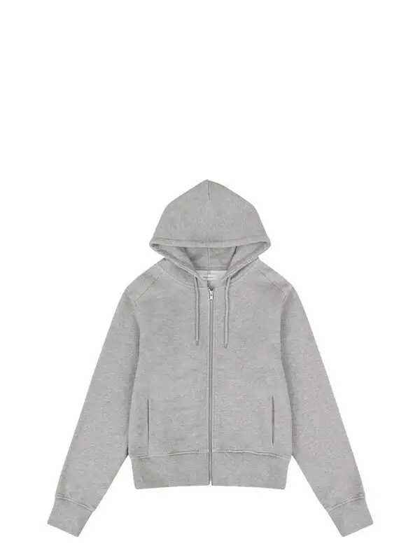 ENTIRE STUDIOS Hooded Zip-up Sweatshirt - Grey