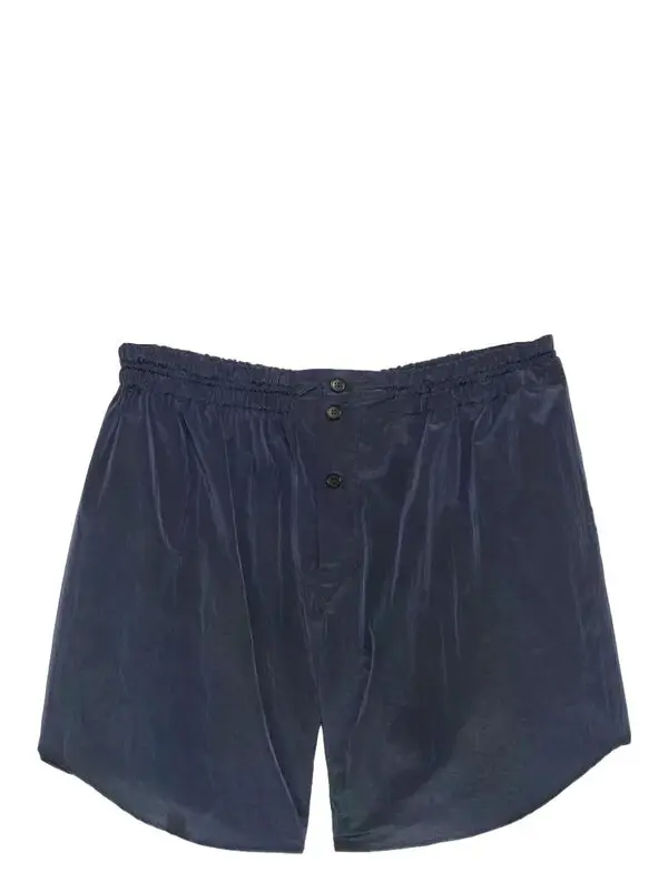 HED MAYNER Curved Shorts - Blue