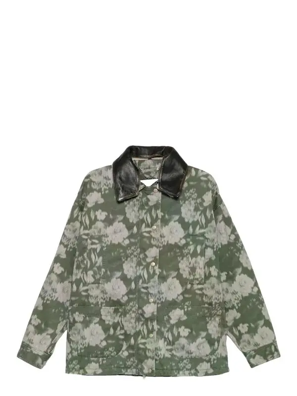 HALFBOY Floral Parka - Green