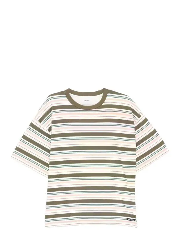 HALFBOY Striped T-shirt - Green