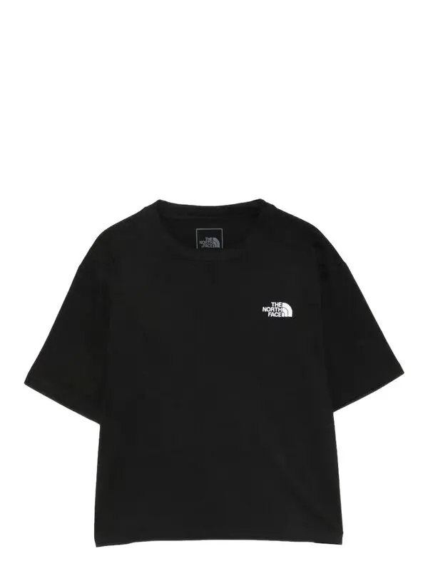 The North Face Logo-embroidered T-shirt - Black