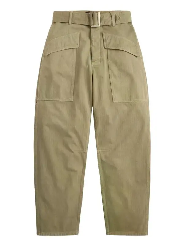 Ralph Lauren Belted Trousers - Neutrals