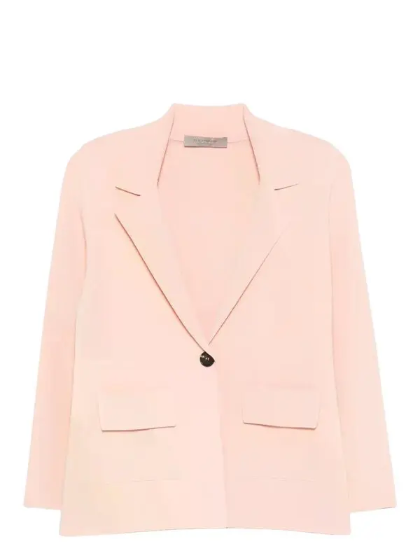 D.exterior Buttoned Pocket Blazer - Pink