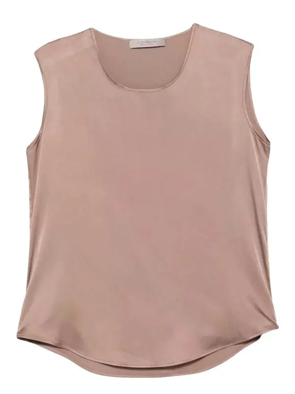 D.exterior Sleeveless Top - Neutrals