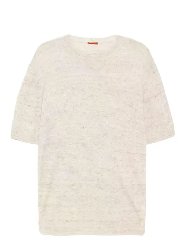 Barena Venezia Tuga Knit T-shirt - Neutrals