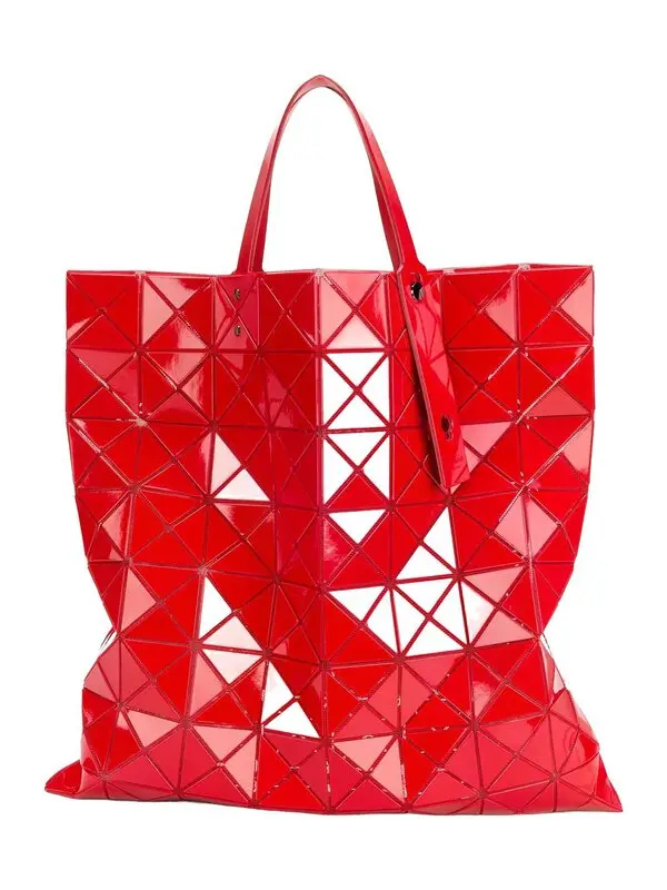 Issey Miyake Geometric Tote Bag - Red