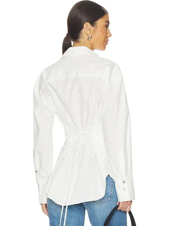 NIA Jules Shirt - White